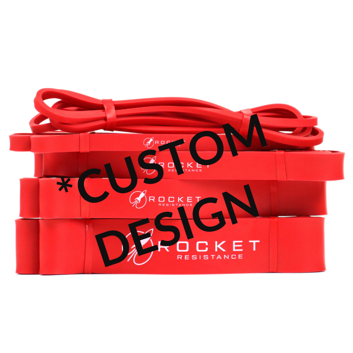 CUSTOM CARRYING BAG* 5 Pack Resistance Bands With Workout Towel Includ ...